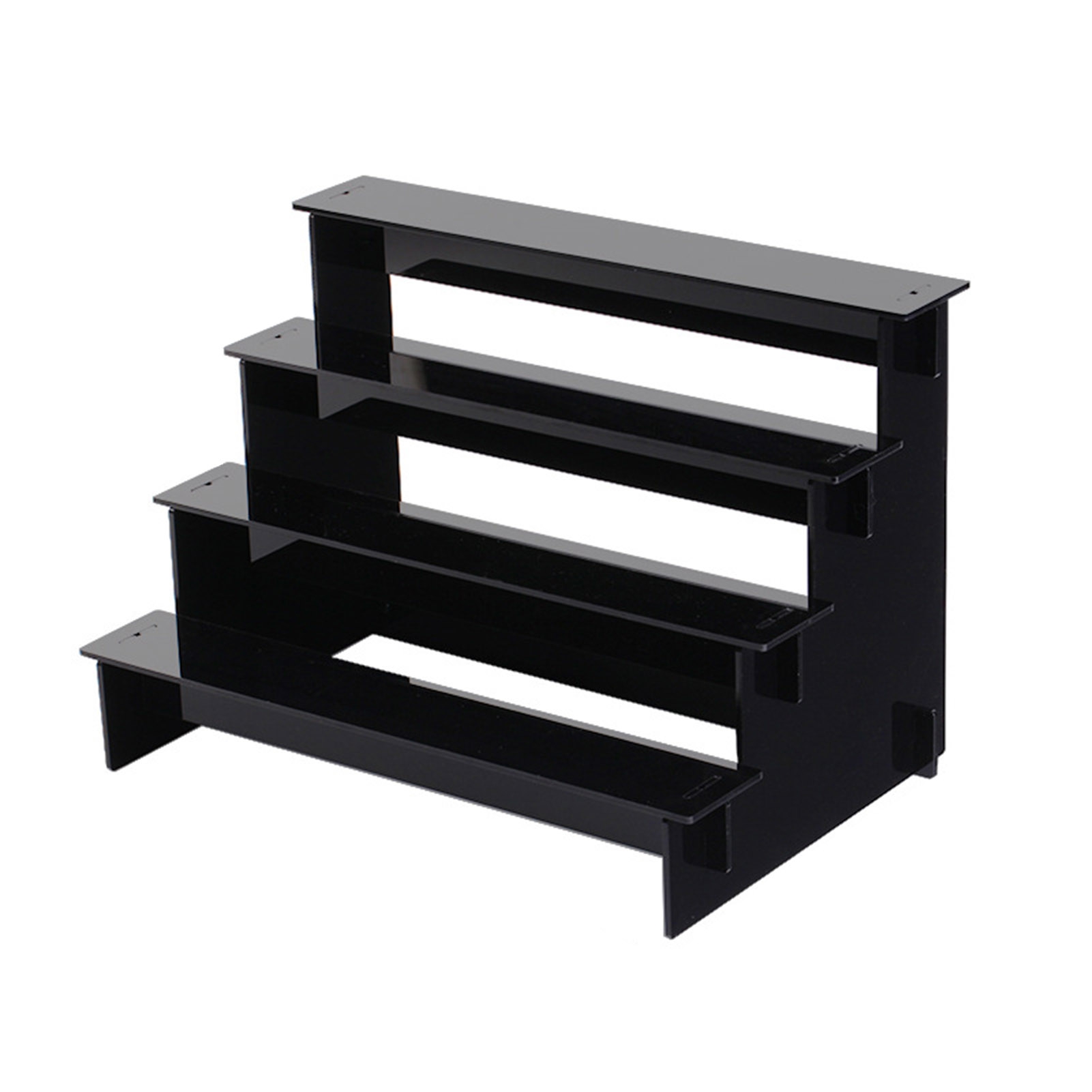Clinaoy Desktop Ladder Display Stand Easy Assembly Acrylic Perfume ...