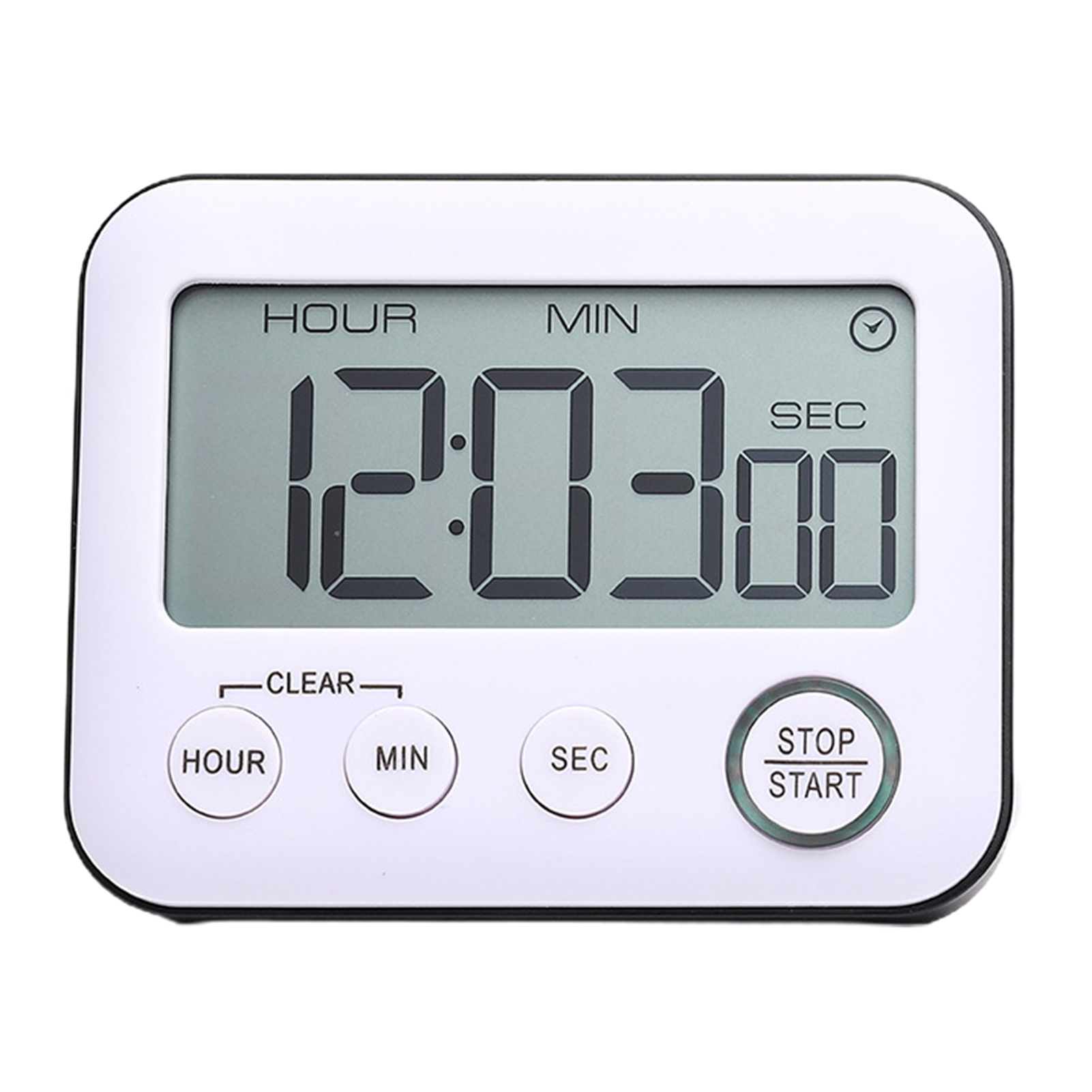 Clinaoy Digital Timer with Loud Alarm Large Screen Mute ON/Off Switch ...