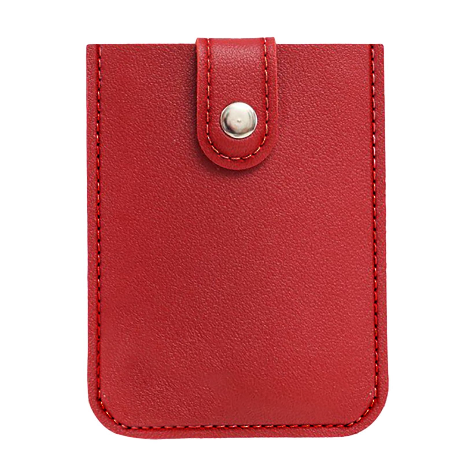 Clinaoy Faux Leather Card Holder – Large Capacity, Pull-Out with 6 ...