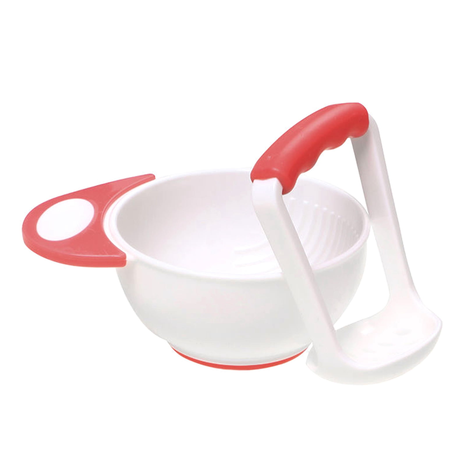 Clinaoy Food Mash Bowl Baby Puree Maker Bowl Fish Puree Mash And Serve ...