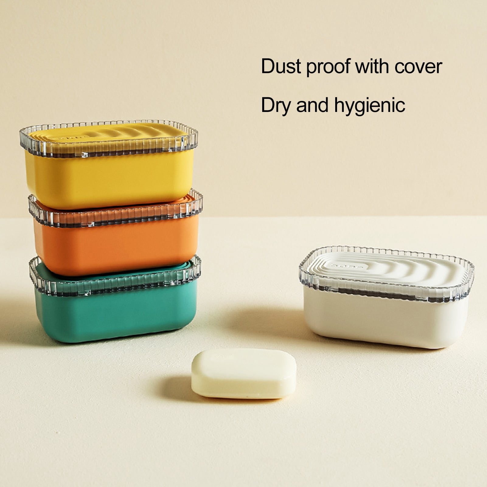 Clinaoy Leak-Proof Soap Box – Double-Layer, Hollow, Thickened ...