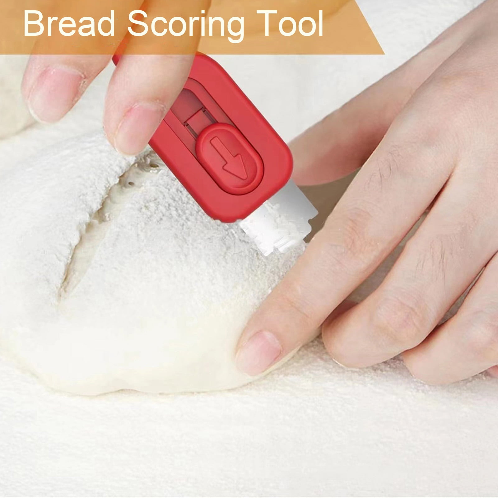Clinaoy Magnetic Dough Scoring Tool with Push-Pull Design Easy to Use ...