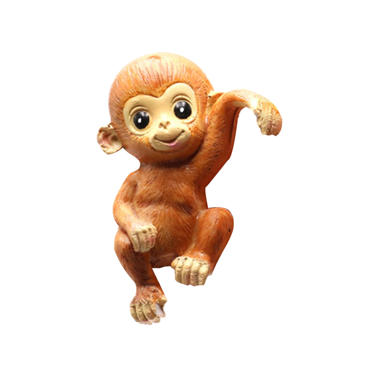 Clinaoy Monkey Figurine Realistic Vivid Appearance Cartoon Detailed ...