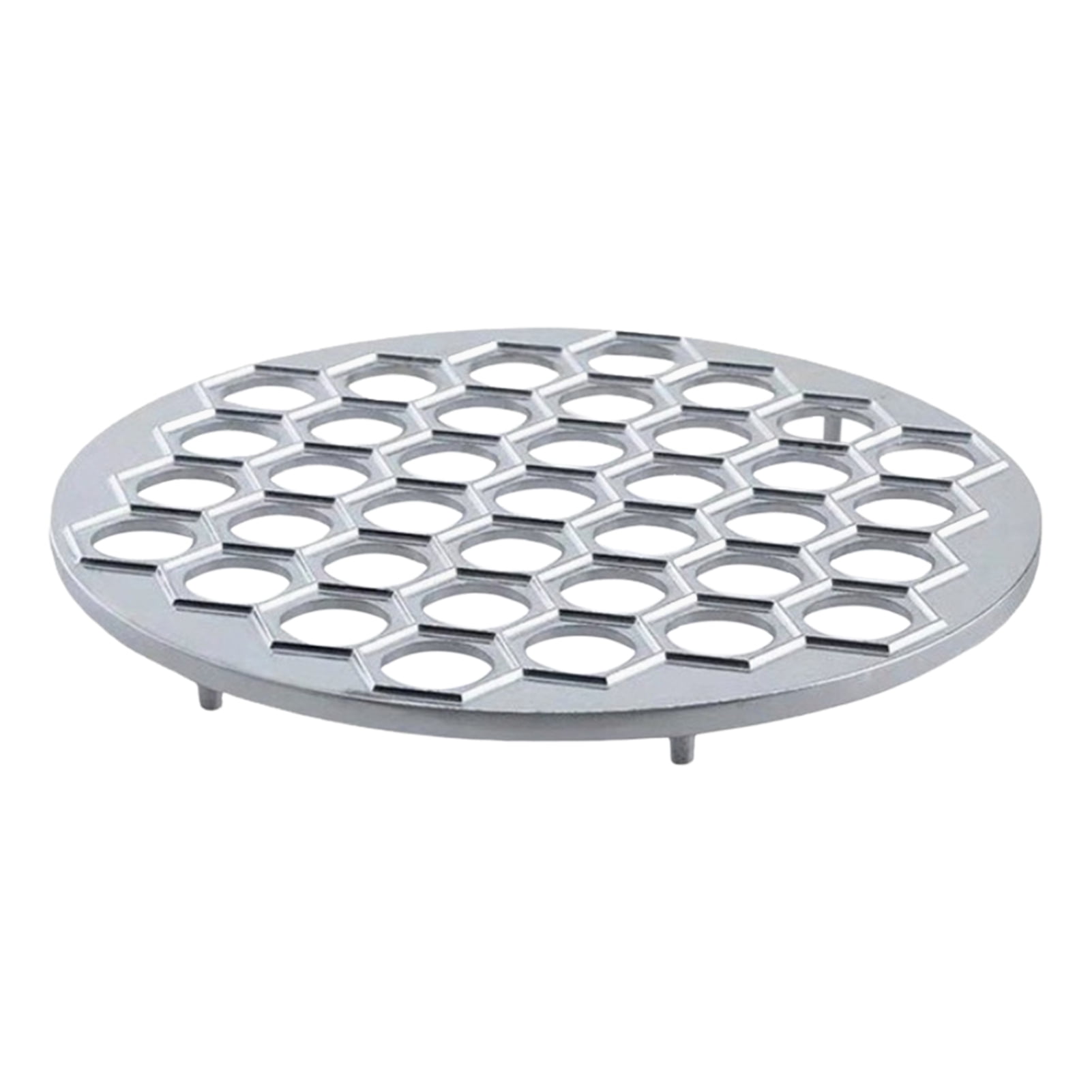 Clinaoy Russian Dumpling Mold 37 Holes Metal Ravioli Maker Pelmeni Meat ...