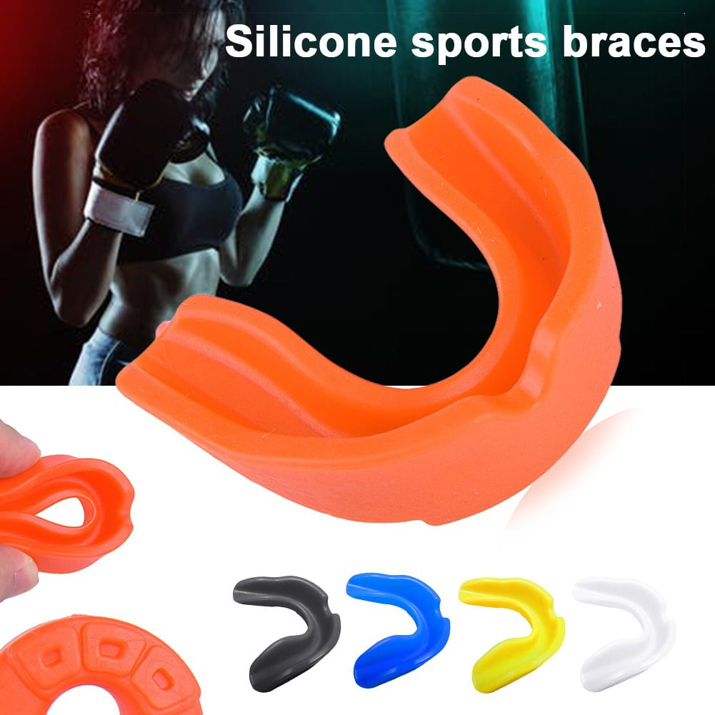 Clinaoy Silicone Sports Teeth Braces Mouth Guard Protector for Boxing ...