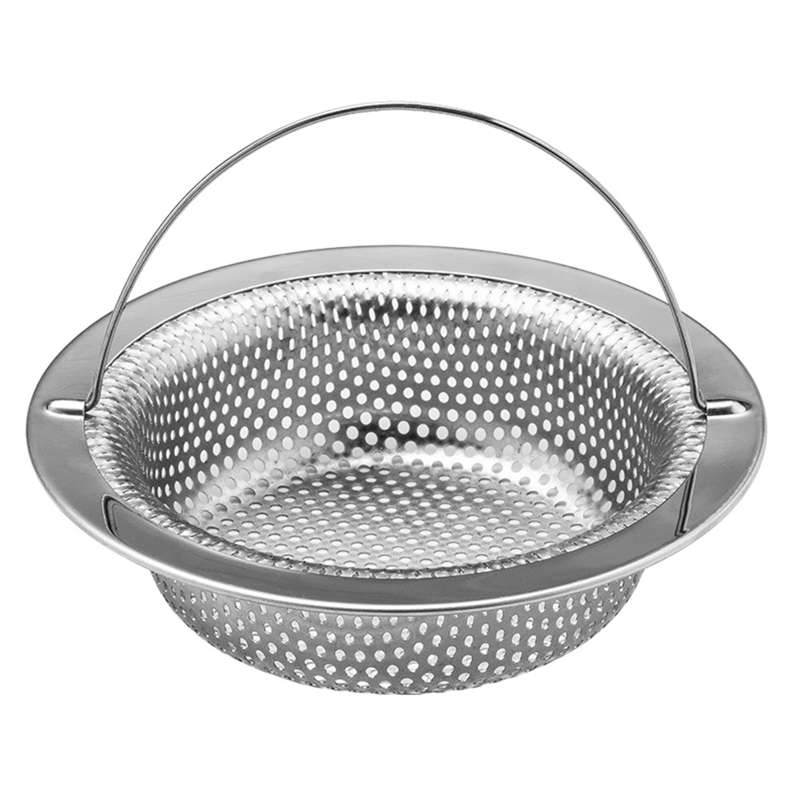 Clinaoy Stainless Steel Kitchen Sink Strainer Large Food Debris Holder ...