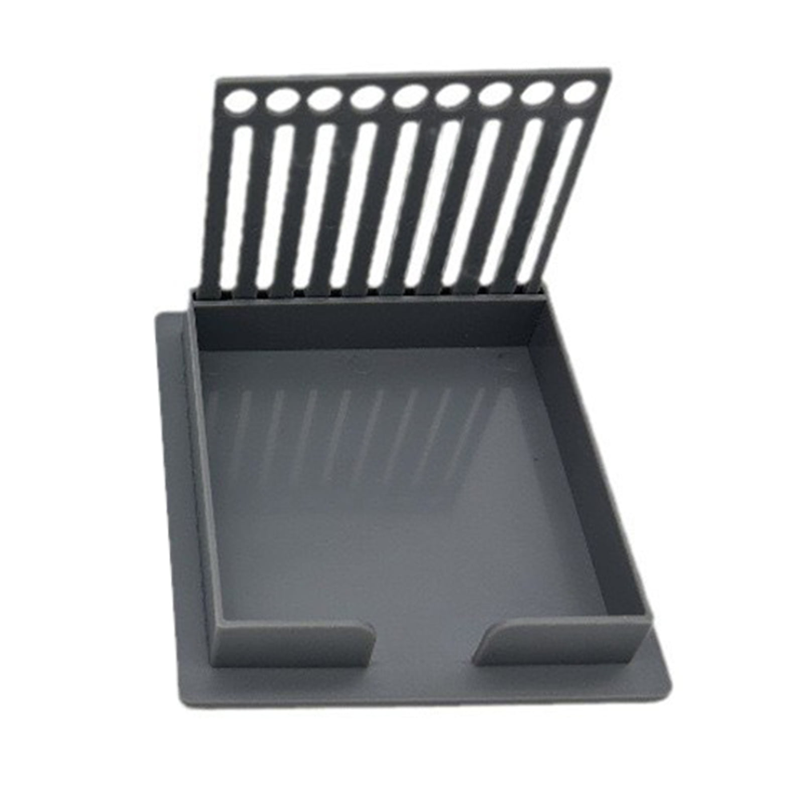 Clinaoy Sticky Note Holder with Stencil Plastic Post Note Dispenser ...