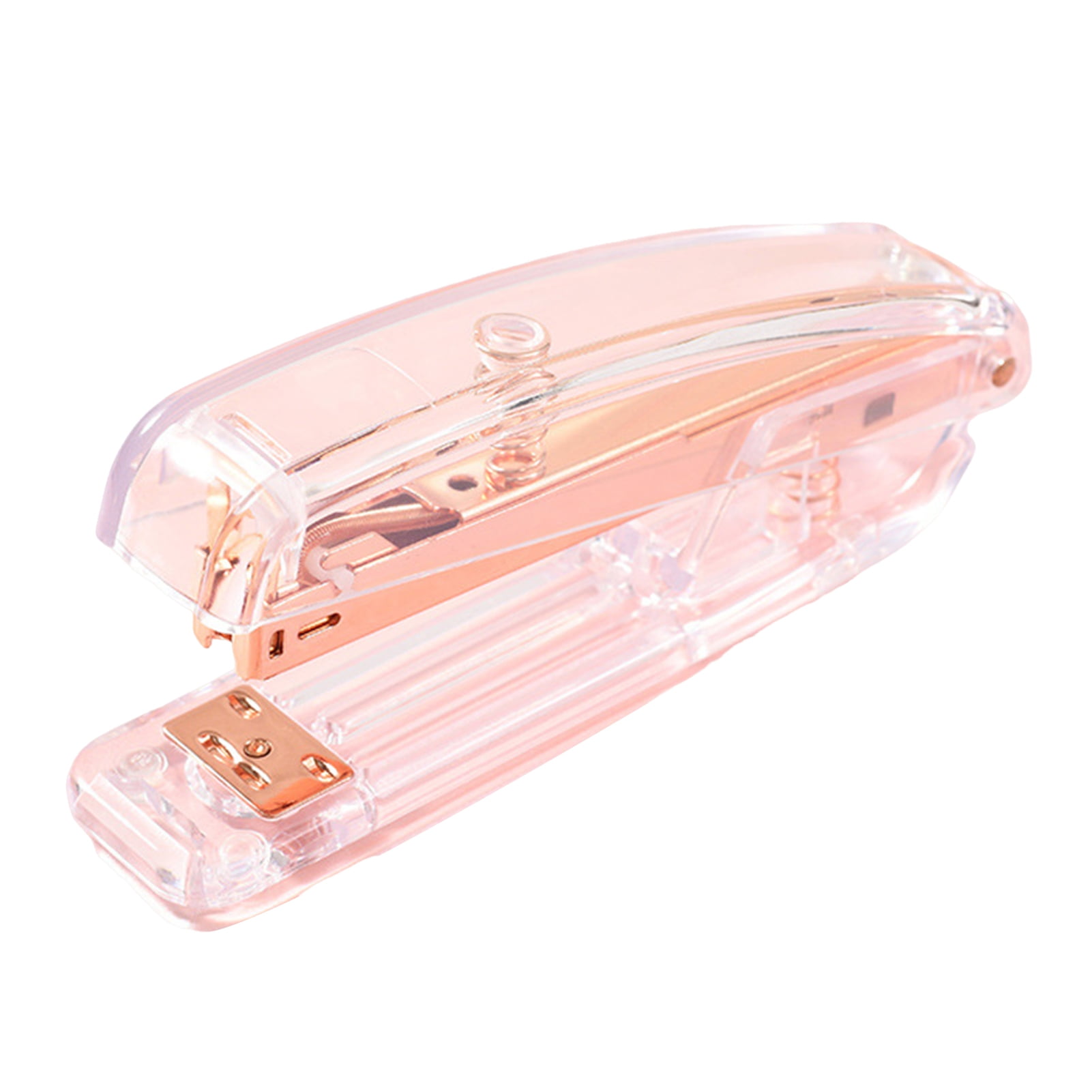Clinaoy Transparent Stapler, Anti-Jam Heavy-Duty 25-Sheet Capacity with ...