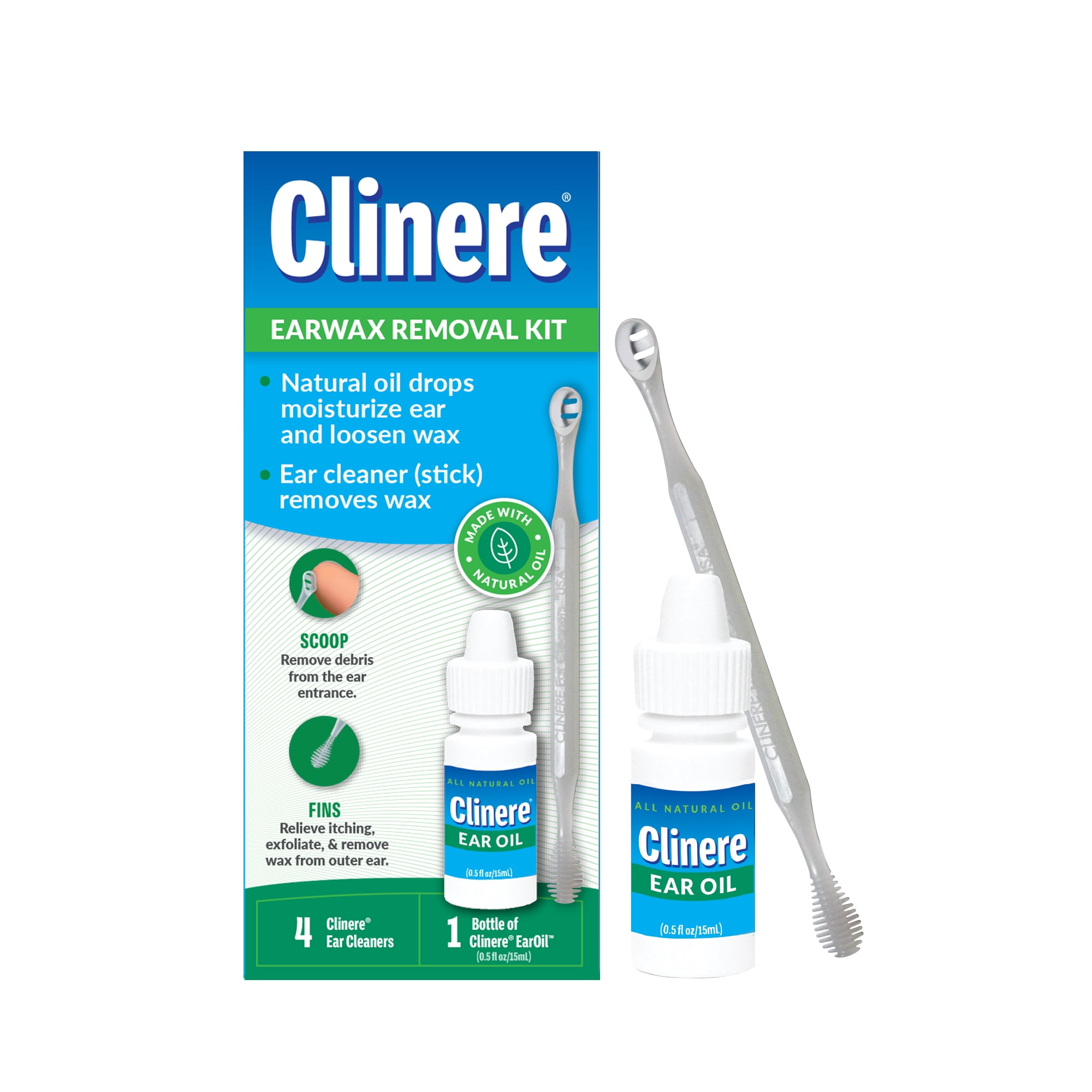 Clinere Earwax Removal Kit 1 ea - Walmart.com