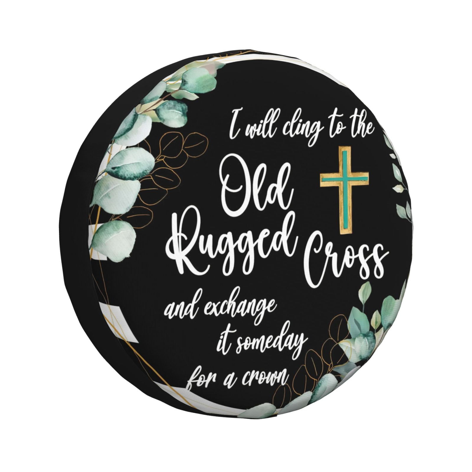 Cling To The Old Rugged Cross Tire Cover 16" Wheel Protectors Tyre ...