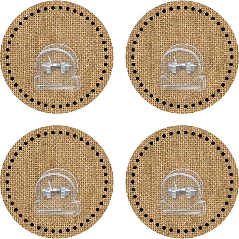 Clingy Thingies Clips, Burlap Design | Bundle of 5 Packs - Walmart.com