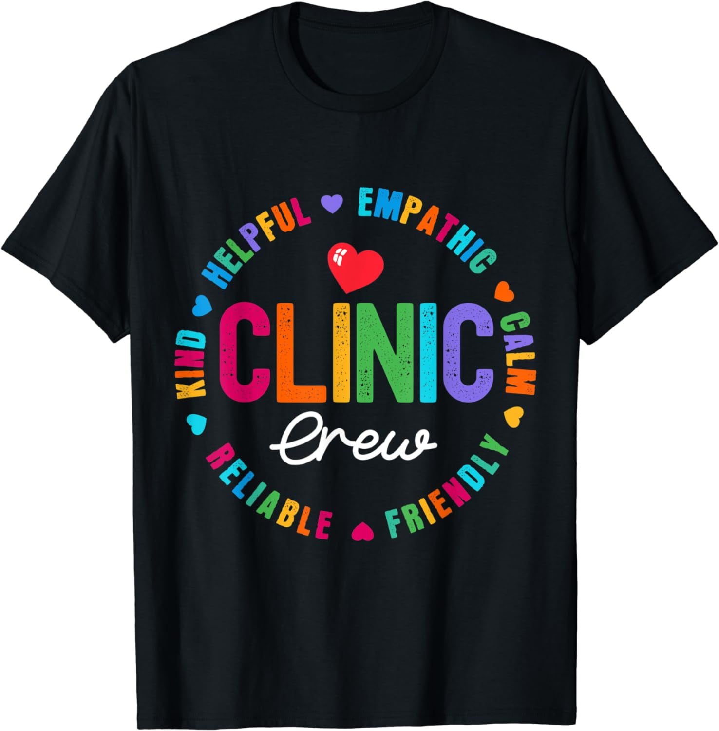 Clinic Crew For School Nurse Appreciation Week Back School T-Shirt ...