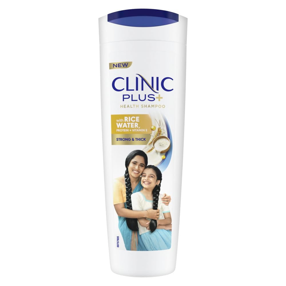 Clinic Plus Strong & Thick Shampoo with Milk Protein + Almond Oil for ...