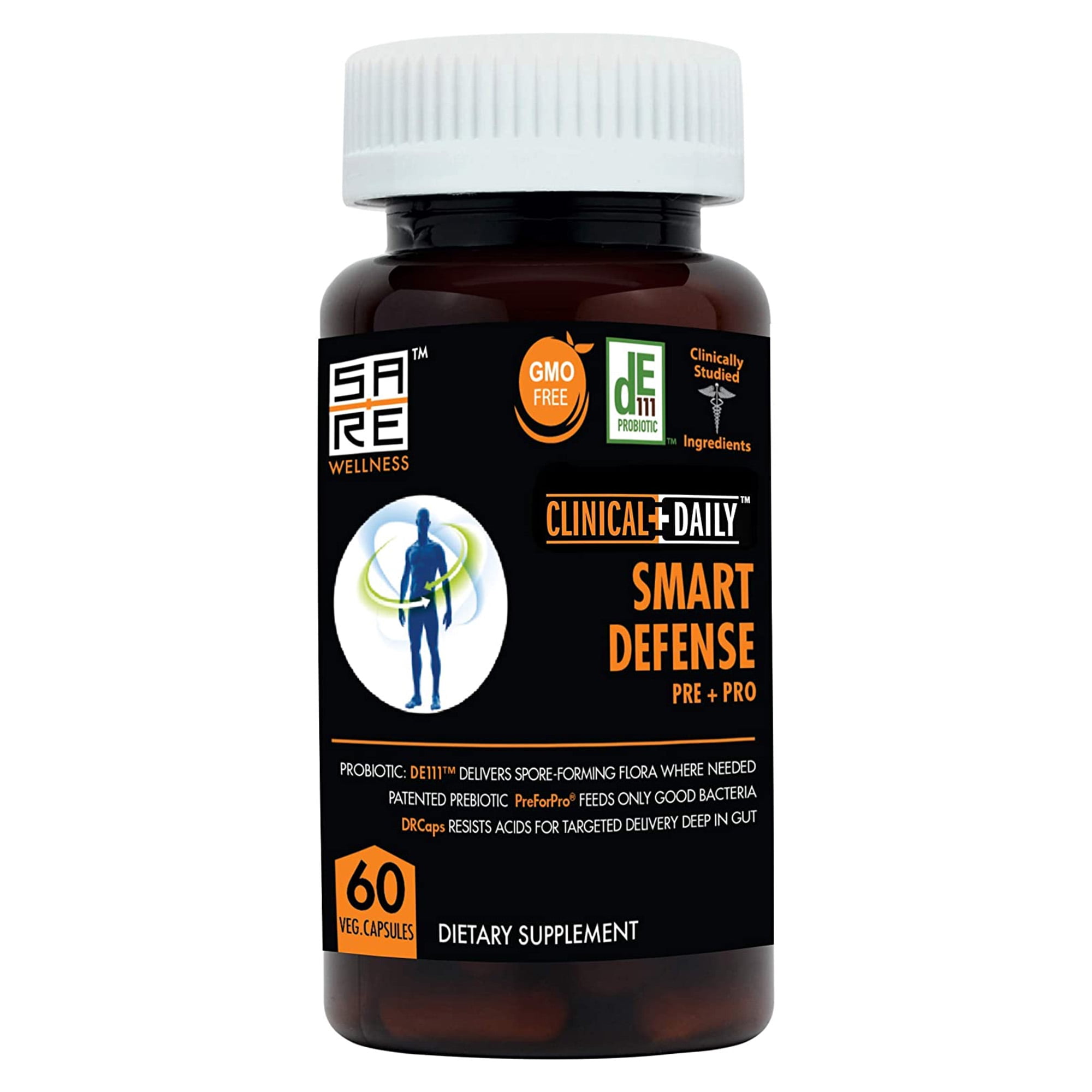 Clinical Daily Prebiotics and Probiotics for Women and Men Immune ...