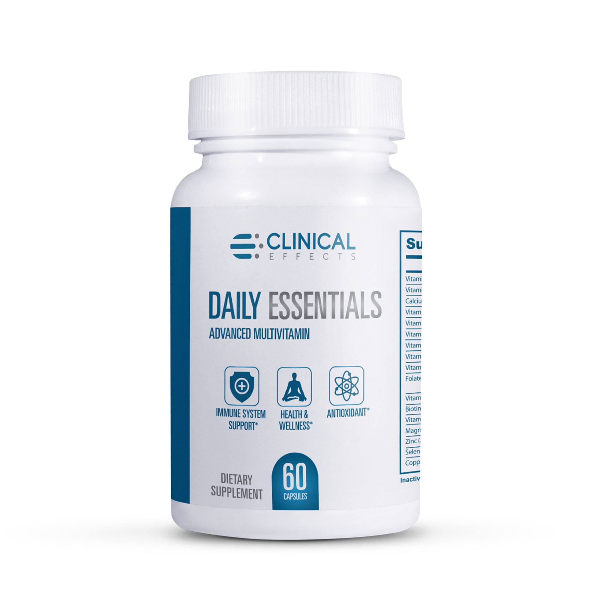 Clinical Effects Daily Essentials - Multivitamin - 60 Capsules ...