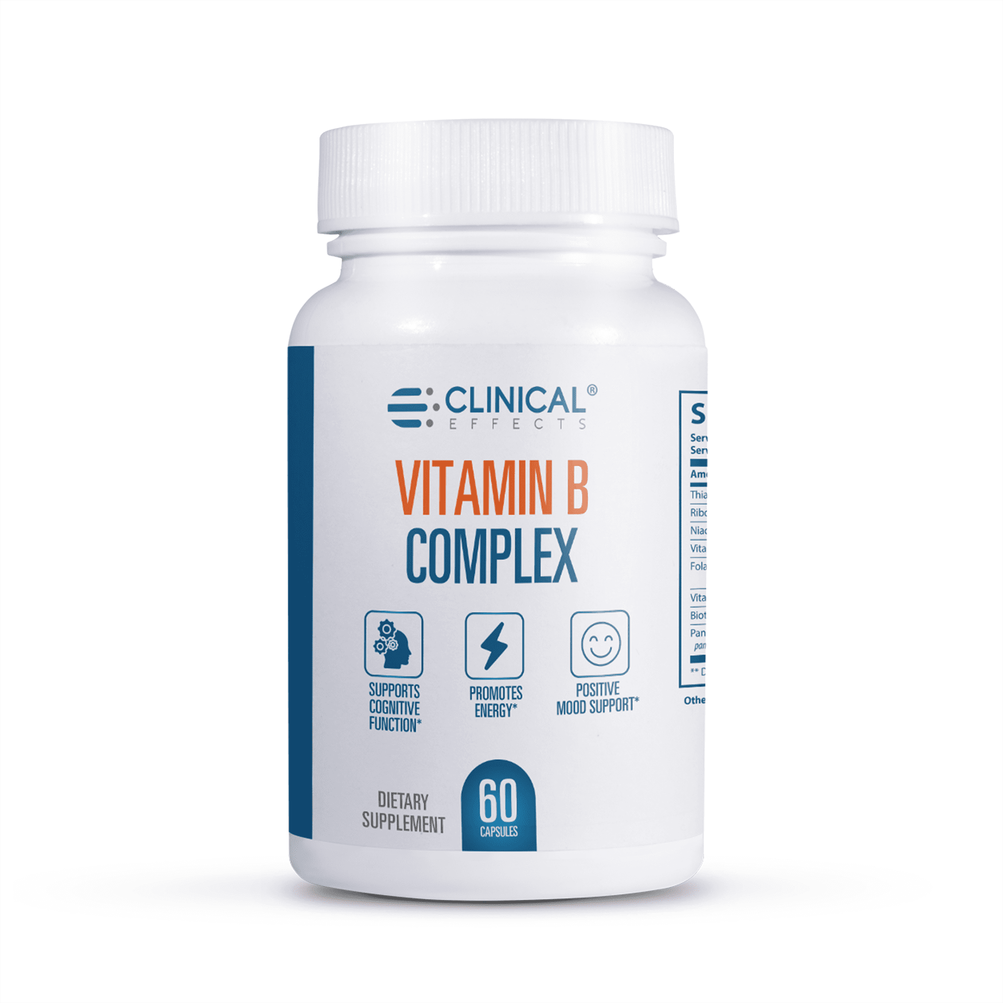 Clinical Effects Vitamin B Complex for Cognitive, Energy and Mood ...