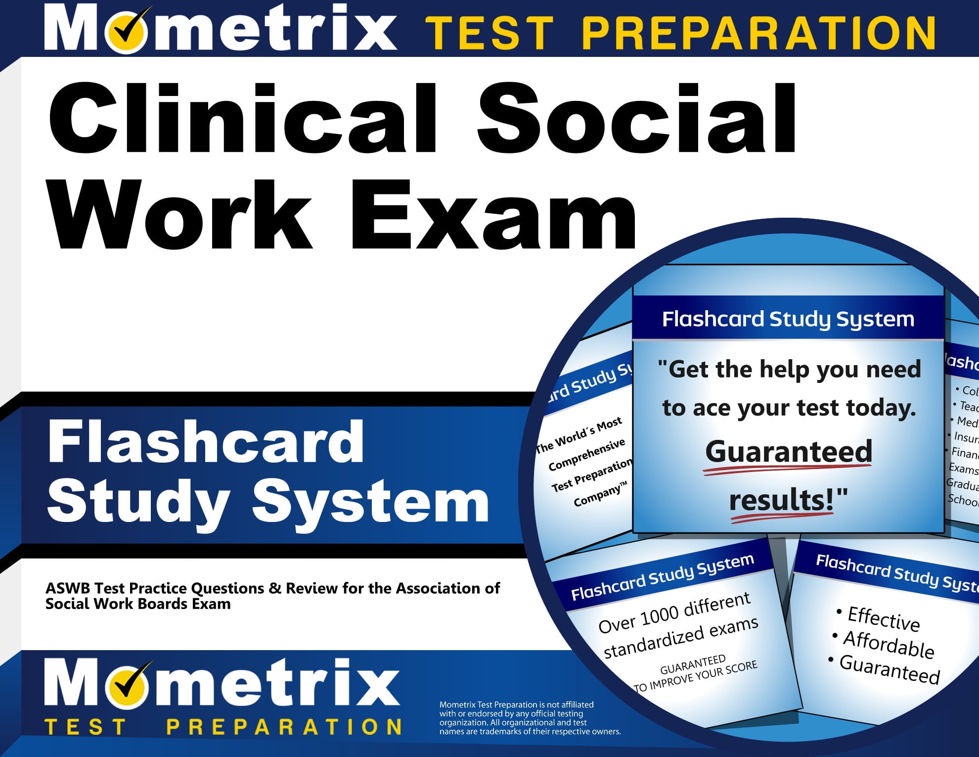 Clinical Social Work Exam Flashcard Study System : Aswb Test Practice ...