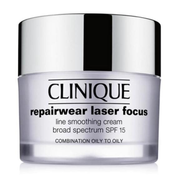 Clinique Repairwear Laser Focus Line Smoothing Cream SPF 15, 1.7 oz ...