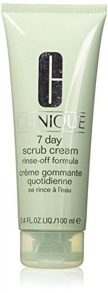 Clinique Facial Exfoliating Cream, 7 Day Scrub, Rinse-Off Formula, 3.4 ...