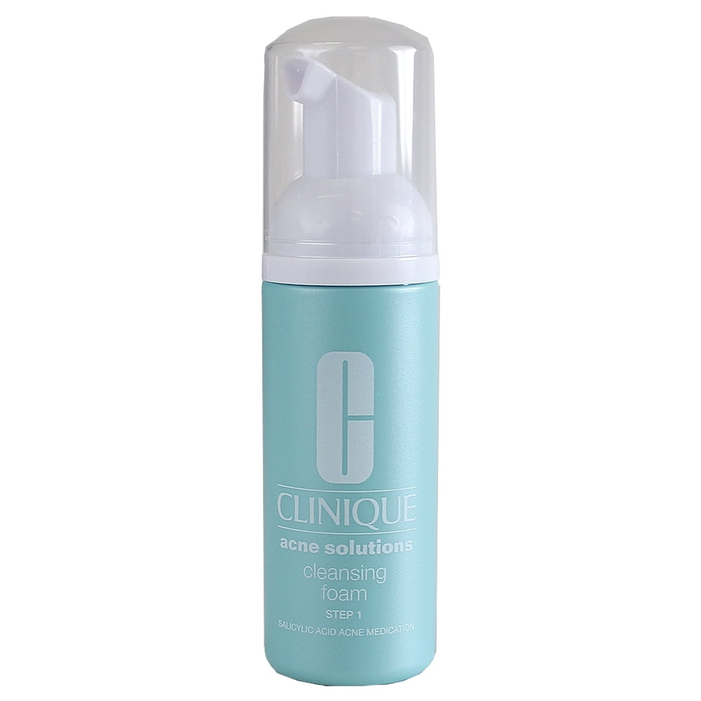 Clinique Acne Solutions Cleansing Foam, Travel Size 1.7oz/50ml ...