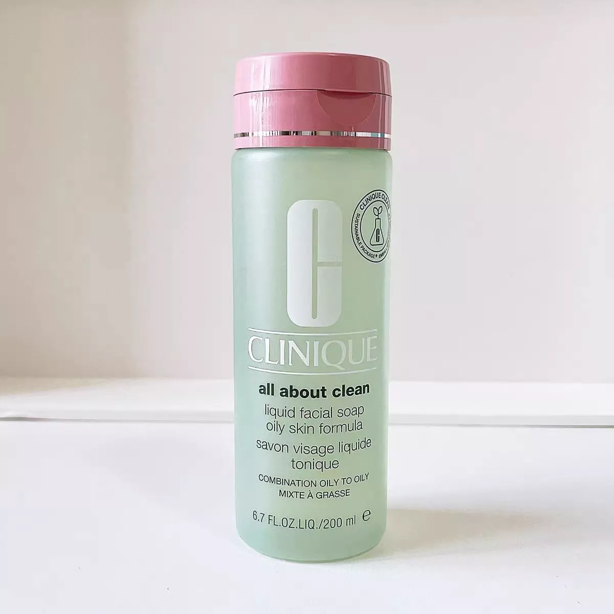 Clinique All About Clean Liquid Facial Cleanser Soap, Oily Skin Formula ...
