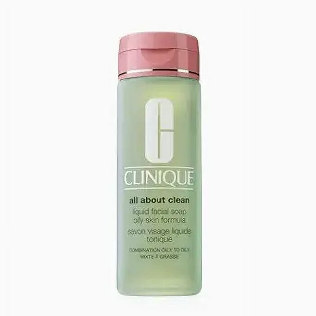 Clinique All About Clean Liquid Facial Cleanser Soap, Oily Skin Formula ...