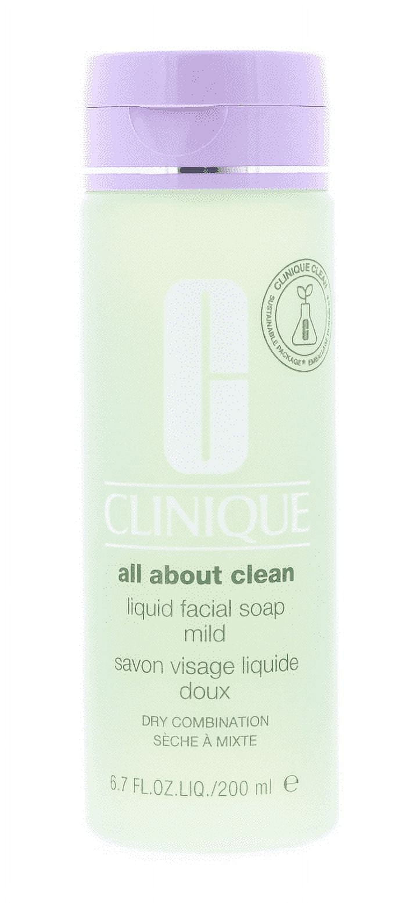 Clinique All About Clean Liquid Facial Soap Mild, 6.7 oz, Gentle ...
