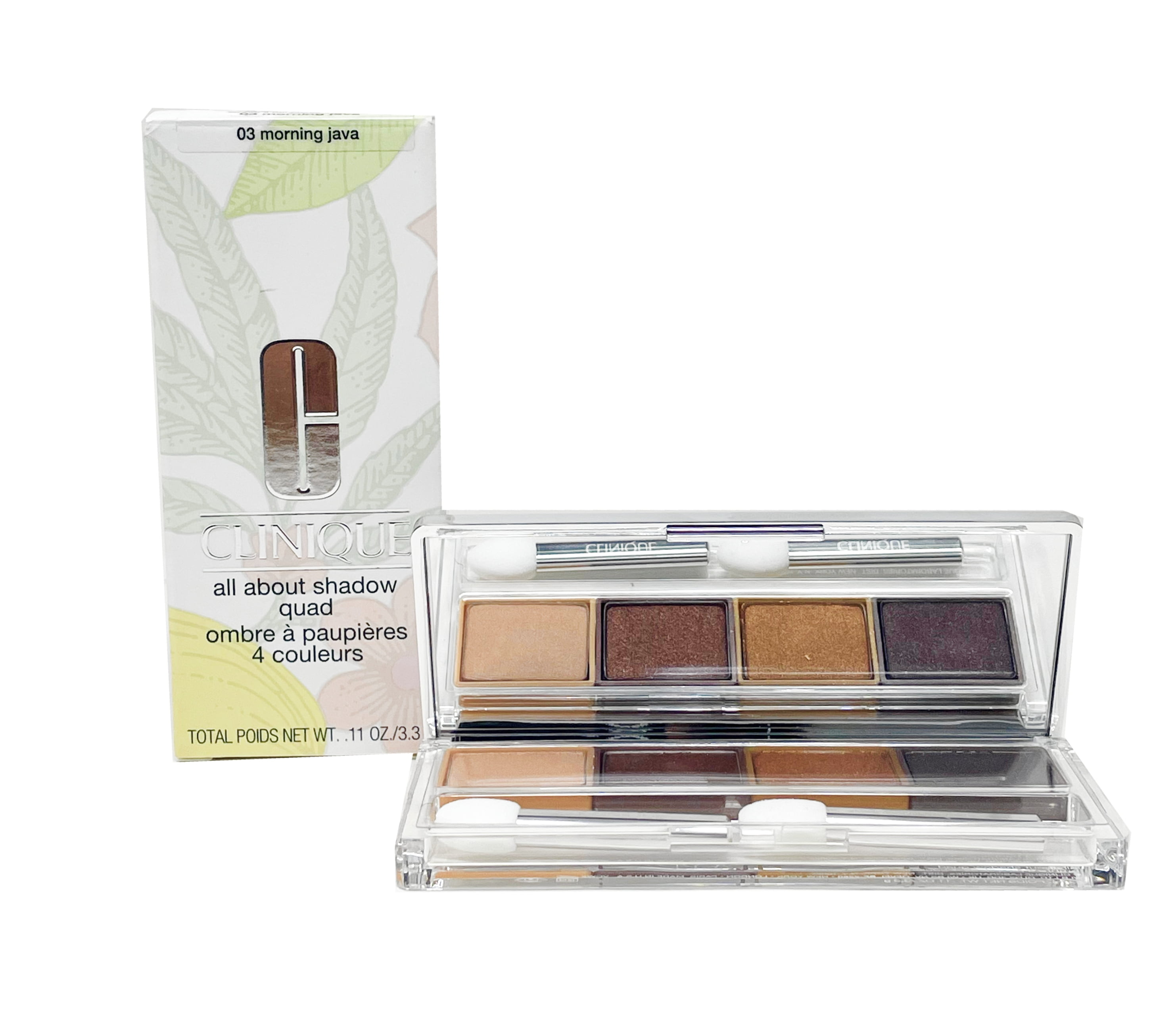 CLINIQUE ALL ABOUT 0.11 SHADOW QUAD #03 MORNING JAVA - Walmart.com