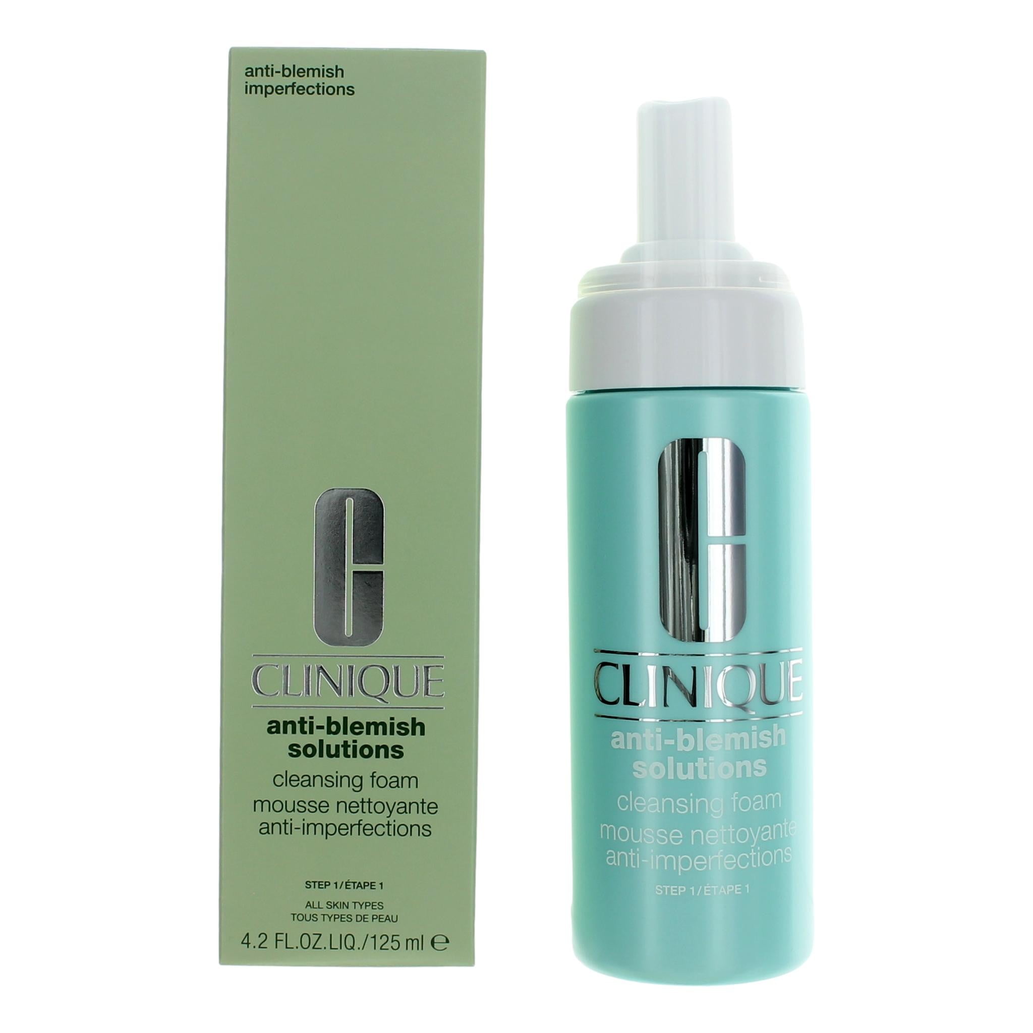 Clinique Anti-Blemish Solutions Cleansing Foam (All Skin Types), 4.2 oz ...