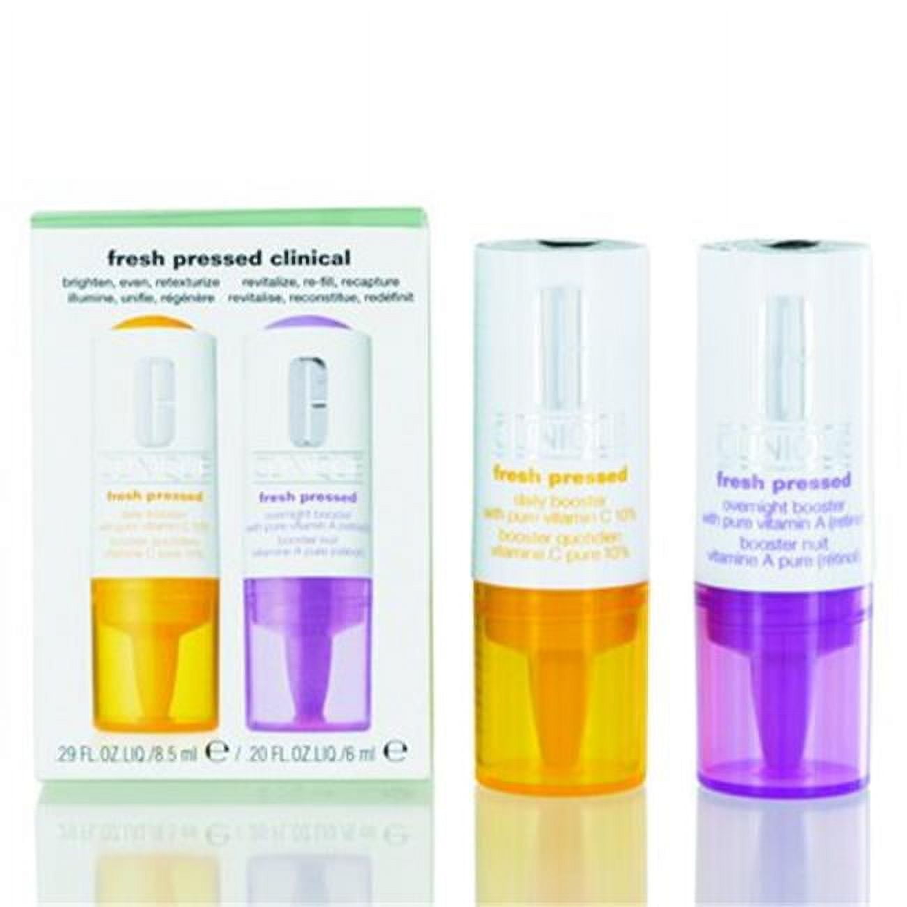 Clinique CQFRP1 Fresh Pressed Clinical Daily Overnight Booster with ...