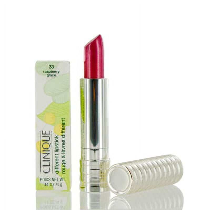 Clinique Different Lip Colour Lipstick 33 Raspberry Glace 0.14 oz / 4 g ...