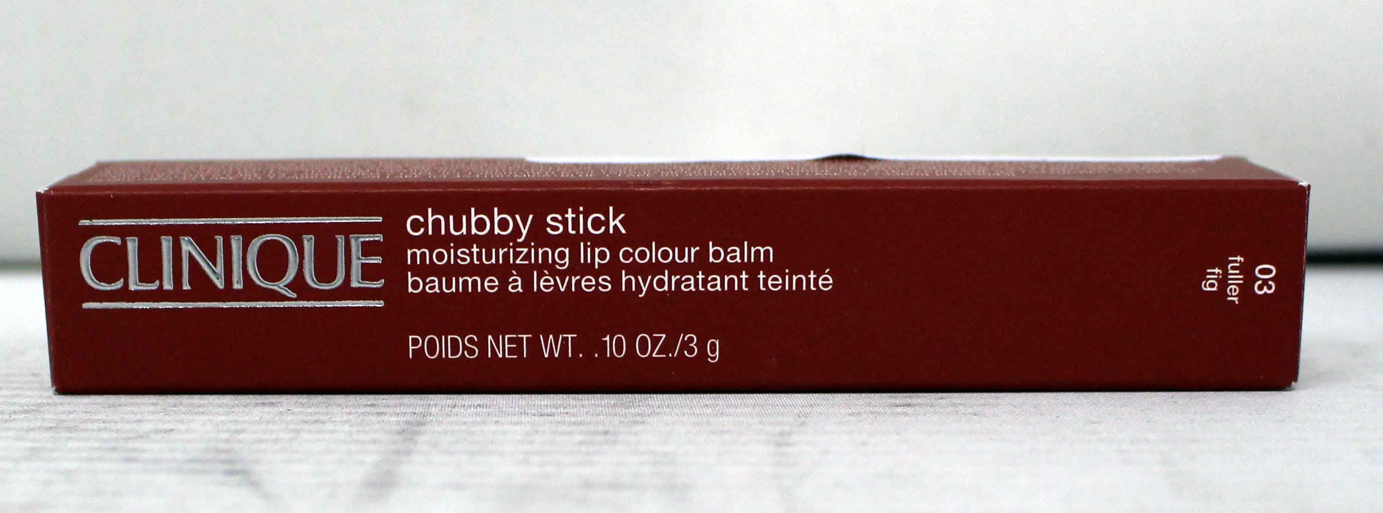 Clinique Chubby Stick Moisturizing Lip Colour Balm, 03 Fuller Fig, 0.1 ...