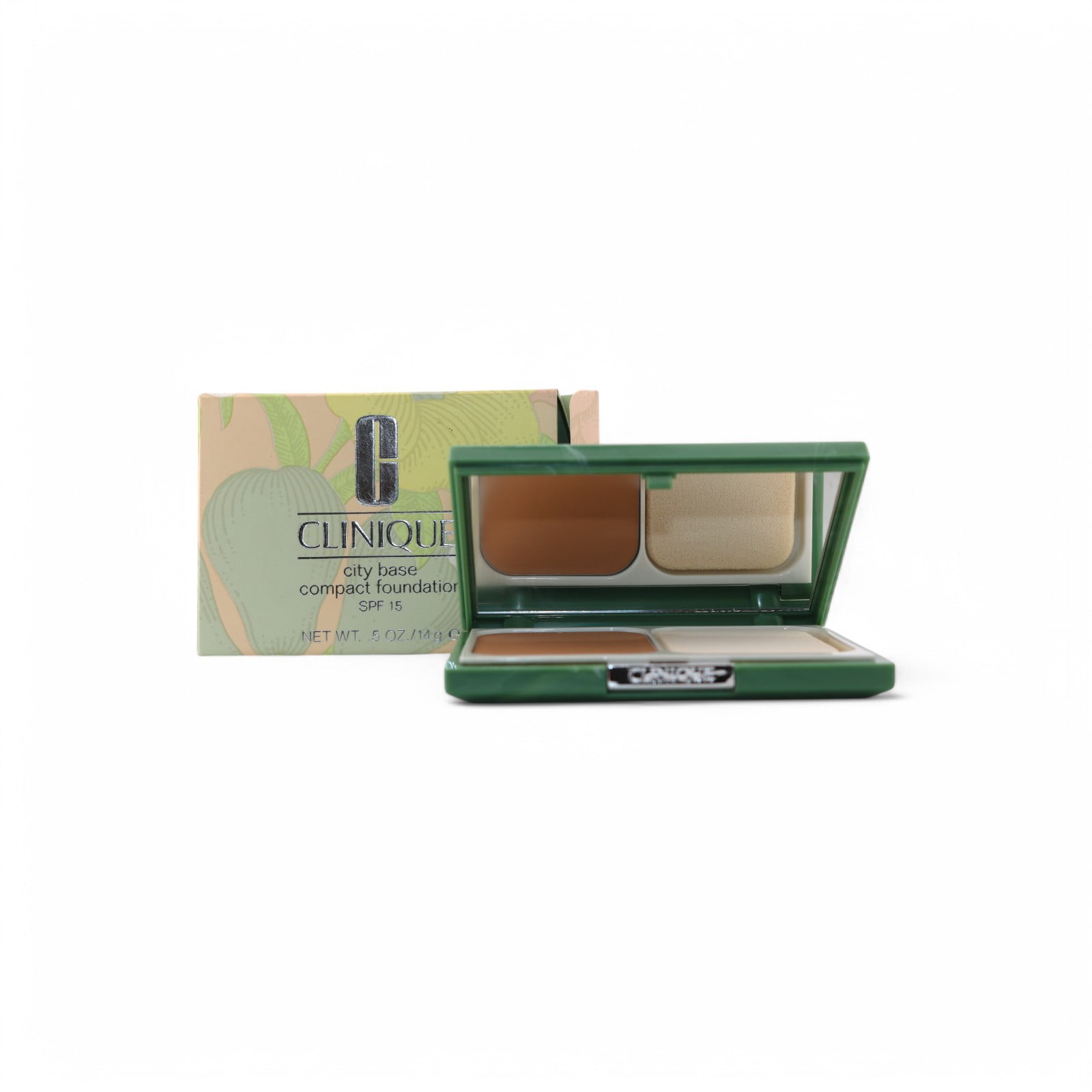 Clinique City Base Compact Foundation SPF 15 05 Cream Blush 0.5 OZ / 14 ...