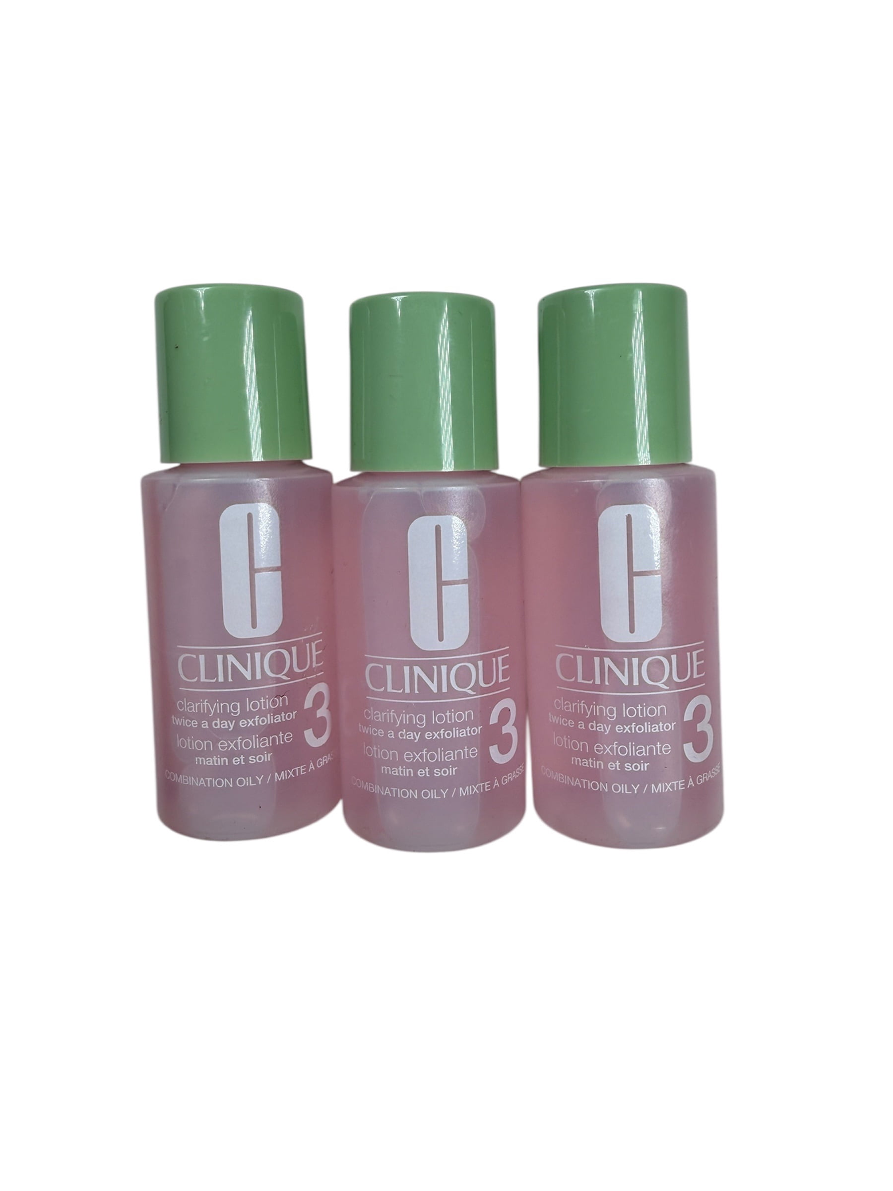 Clinique Clarifying Lotion 3 Twice a Day Exfoliator Combination Oily 1. ...