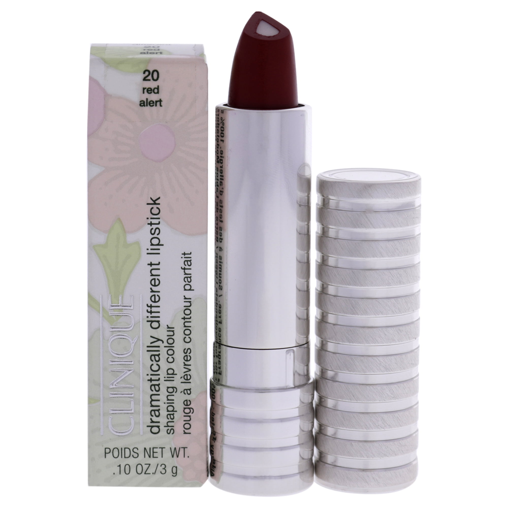 Clinique Dramatically Different Shaping Lip Colour - 20 Red Alert, 0.10 ...
