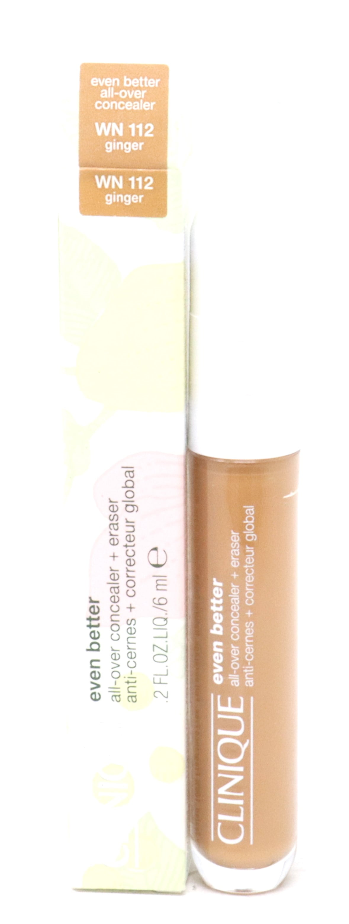 Clinique Even Better All-over Concealer + Eraser - WN 112 Ginger ...