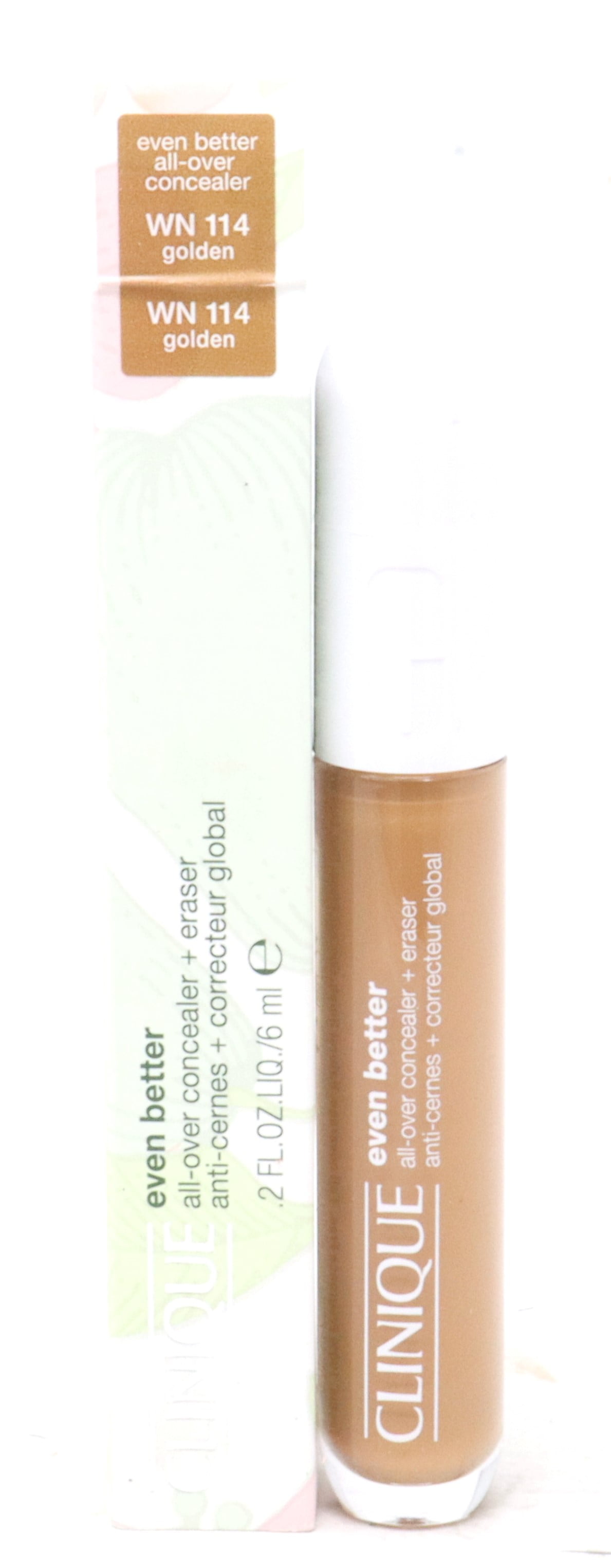 Clinique Even Better All-over Concealer + Eraser - WN 114 Golden ...
