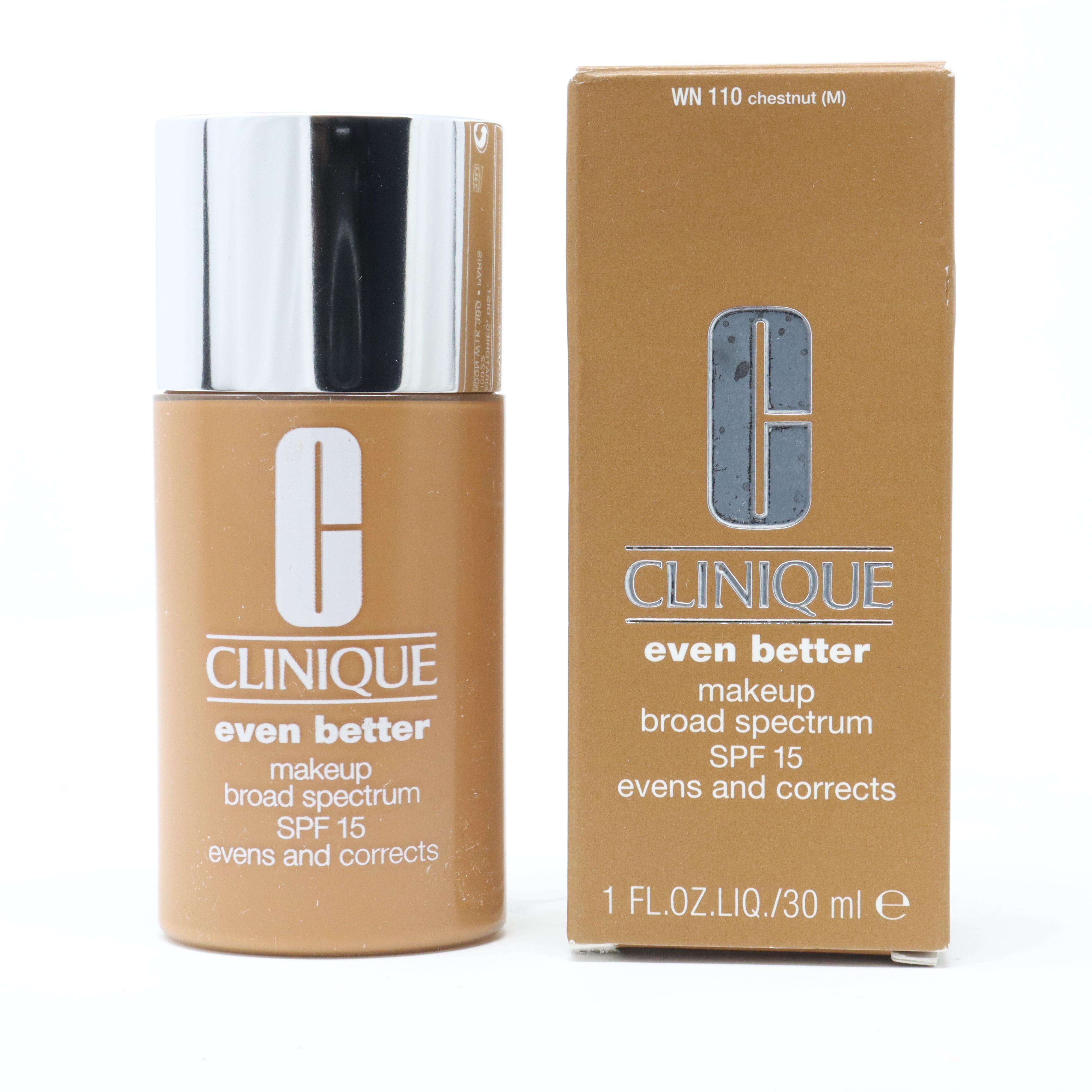 Clinique Even Better Makeup Broad Spectrum SPF 15 - WN 110 Chestnut ...