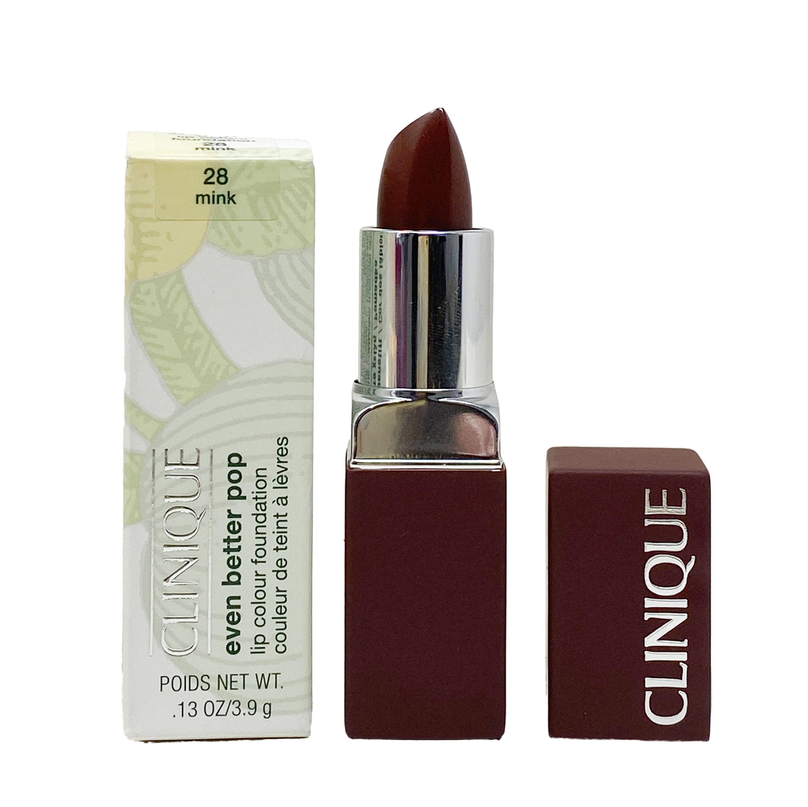 Clinique Even Better Pop Lip Colour Foundation - 28 Mink (.13 Oz ...