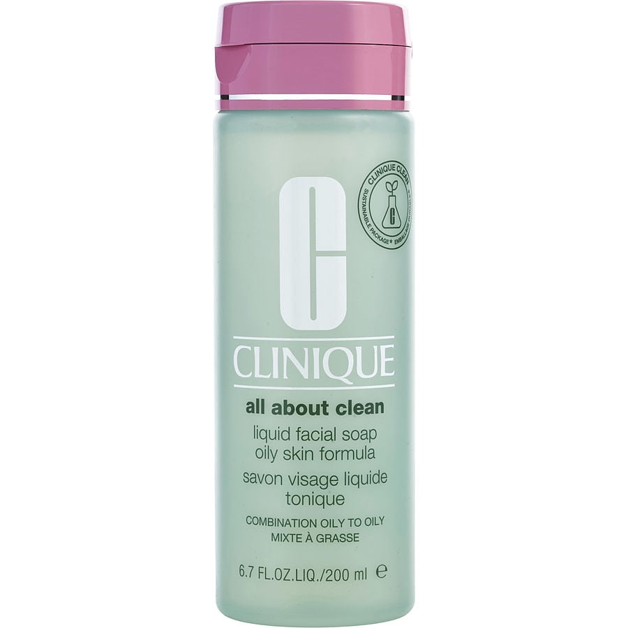 Clinique Liquid Facial Soap Oily Skin Formula --200Ml/6.7Oz - Walmart.com