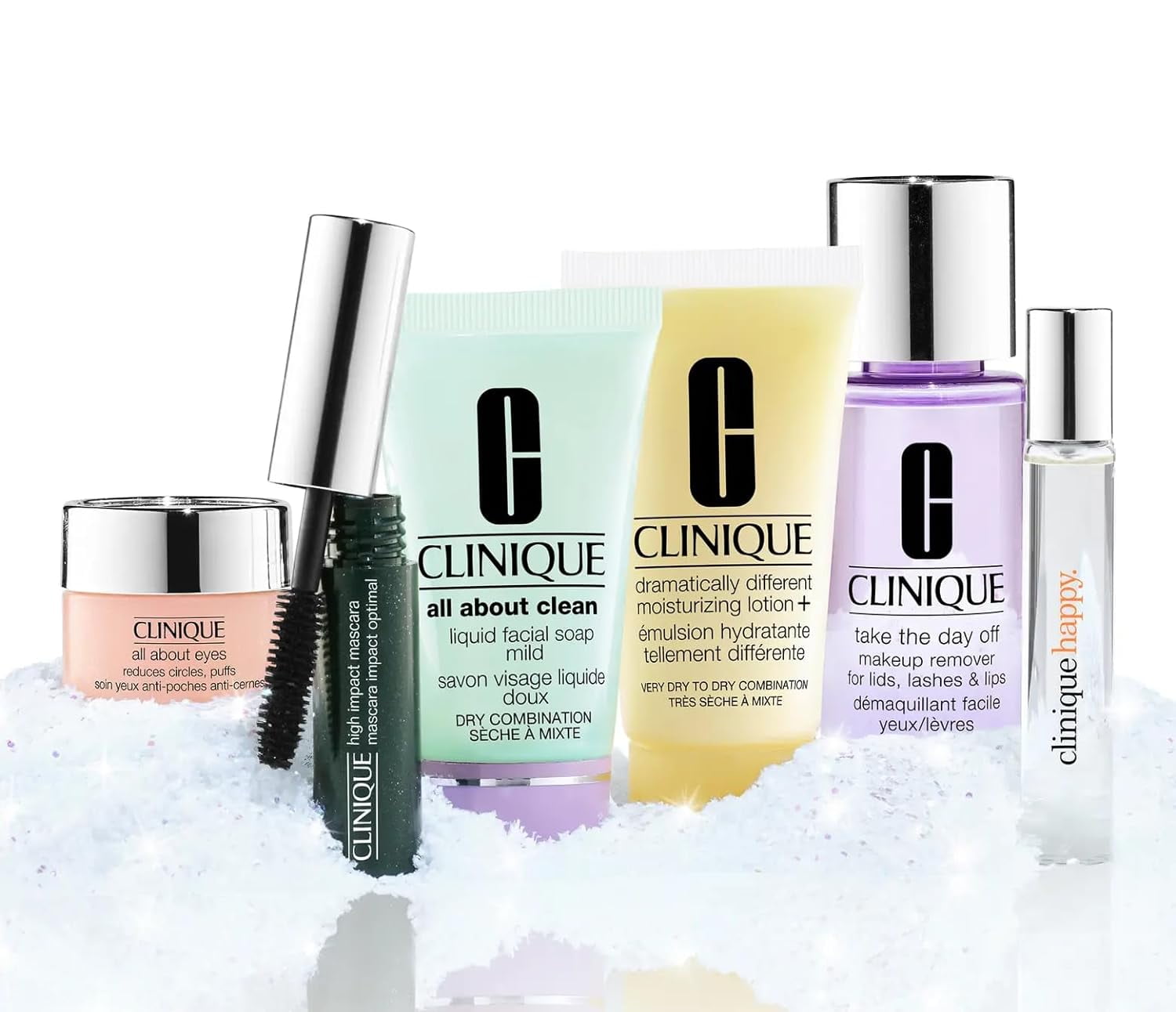 Clinique MVPs Skincare and Makeup Mini Set, 6 Piece - Walmart.com