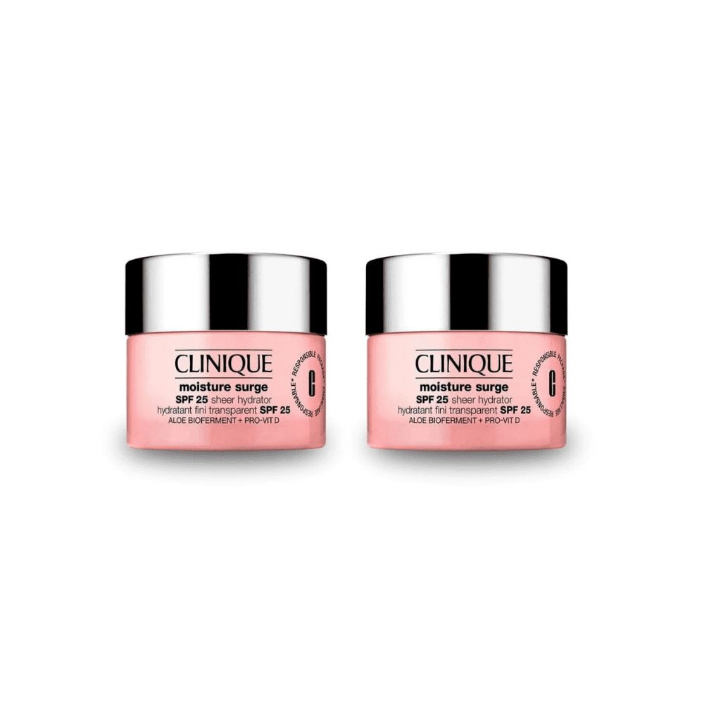 Clinique Moisture Surge SPF 25 Moisturizing Face Cream 30 ml -2 Pack ...