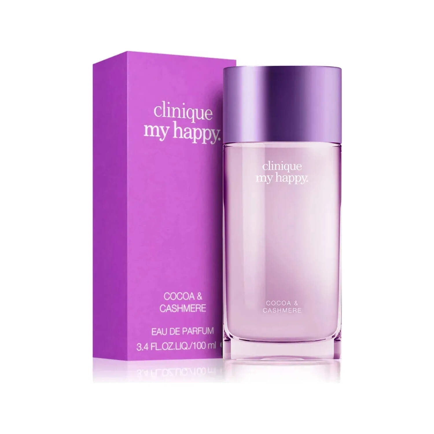 Clinique My Happy Cocoa & Cashmere Eau De Parfum, Warm Cozy Fragrance ...