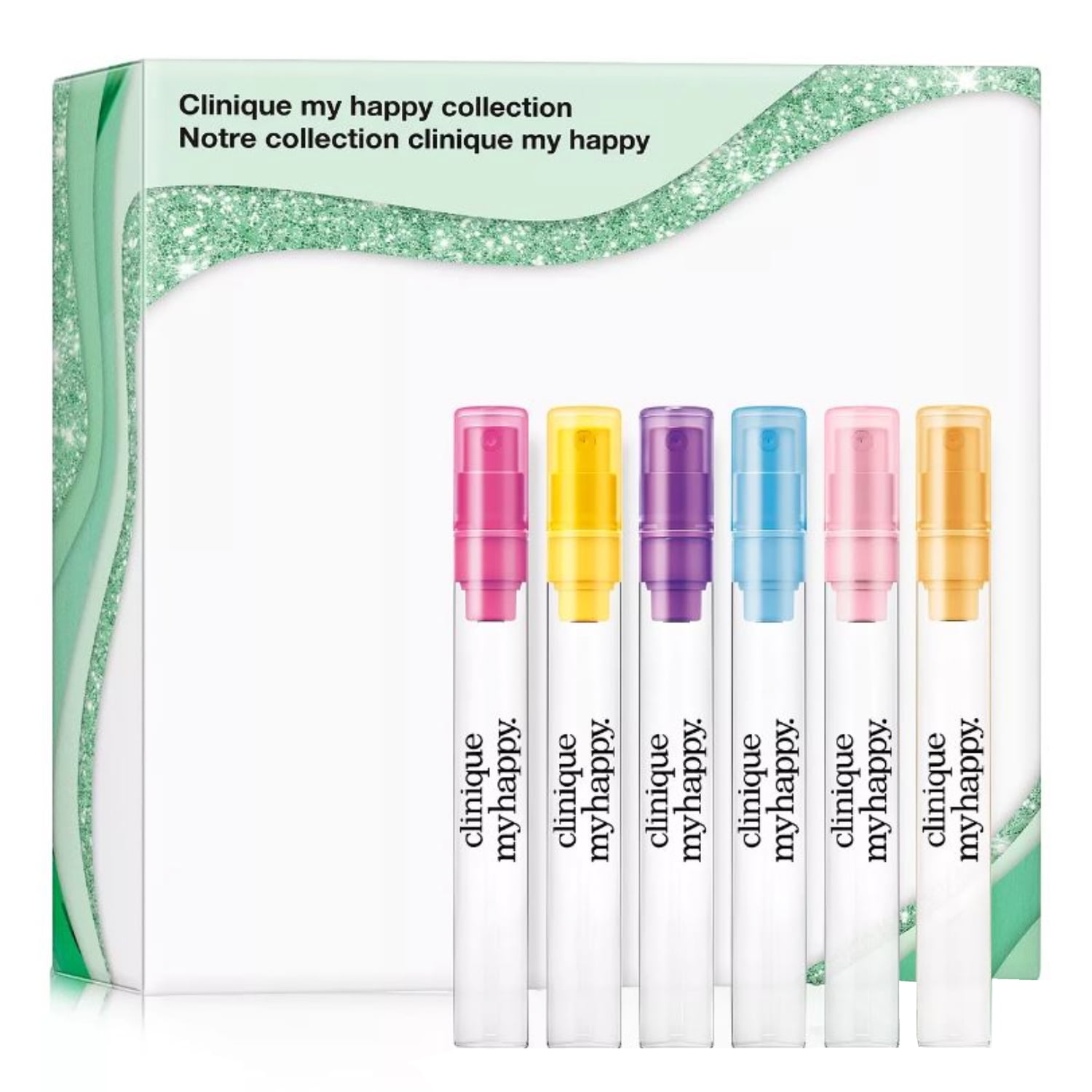 Clinique My Happy Collection 6 Piece Travel Perfume Gift Set - Walmart.com