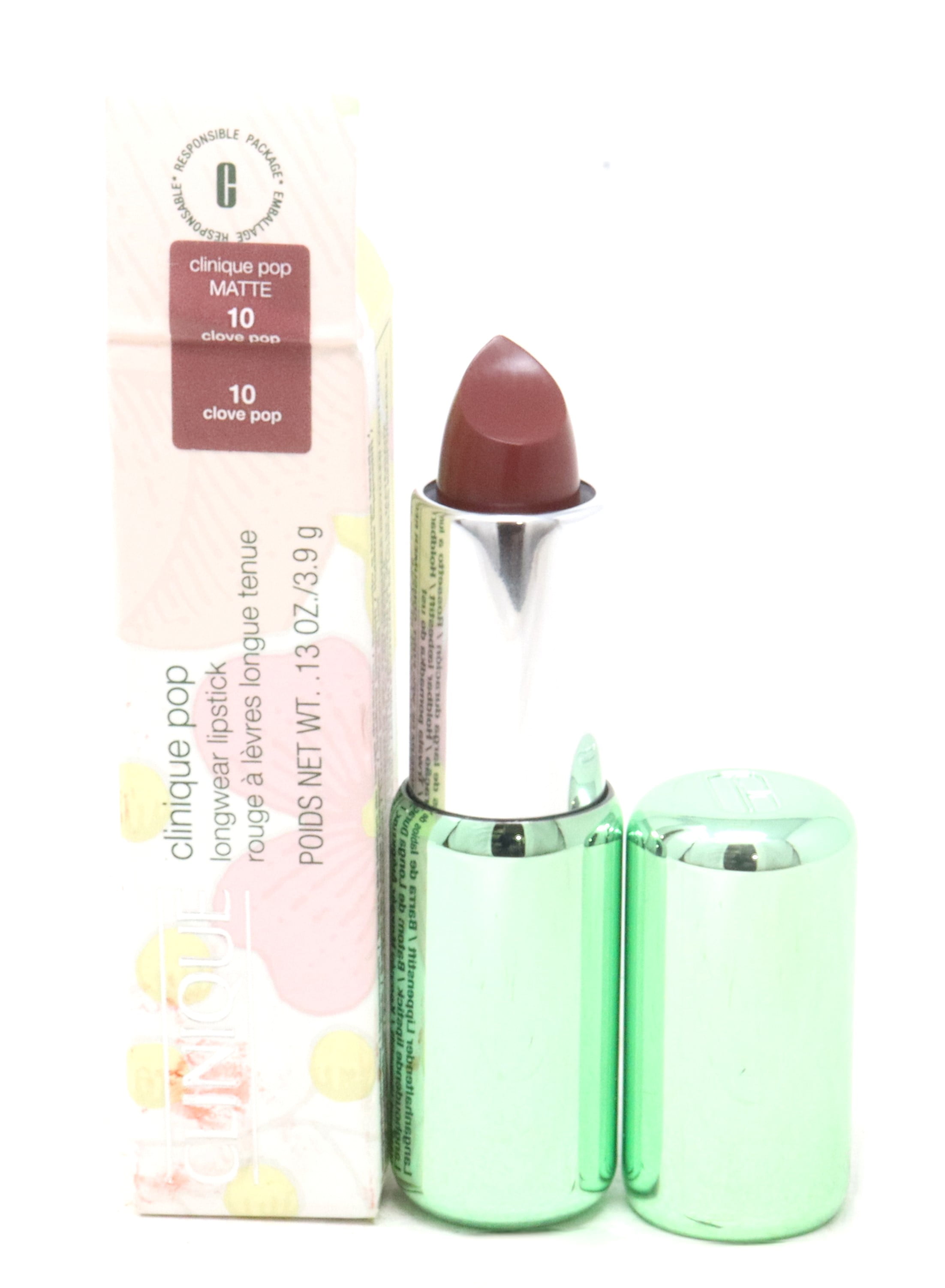 Clinique Pop Longwear Lipstick Matte - # 10 Clove Pop 3.9g/0.13oz - Walmart.com