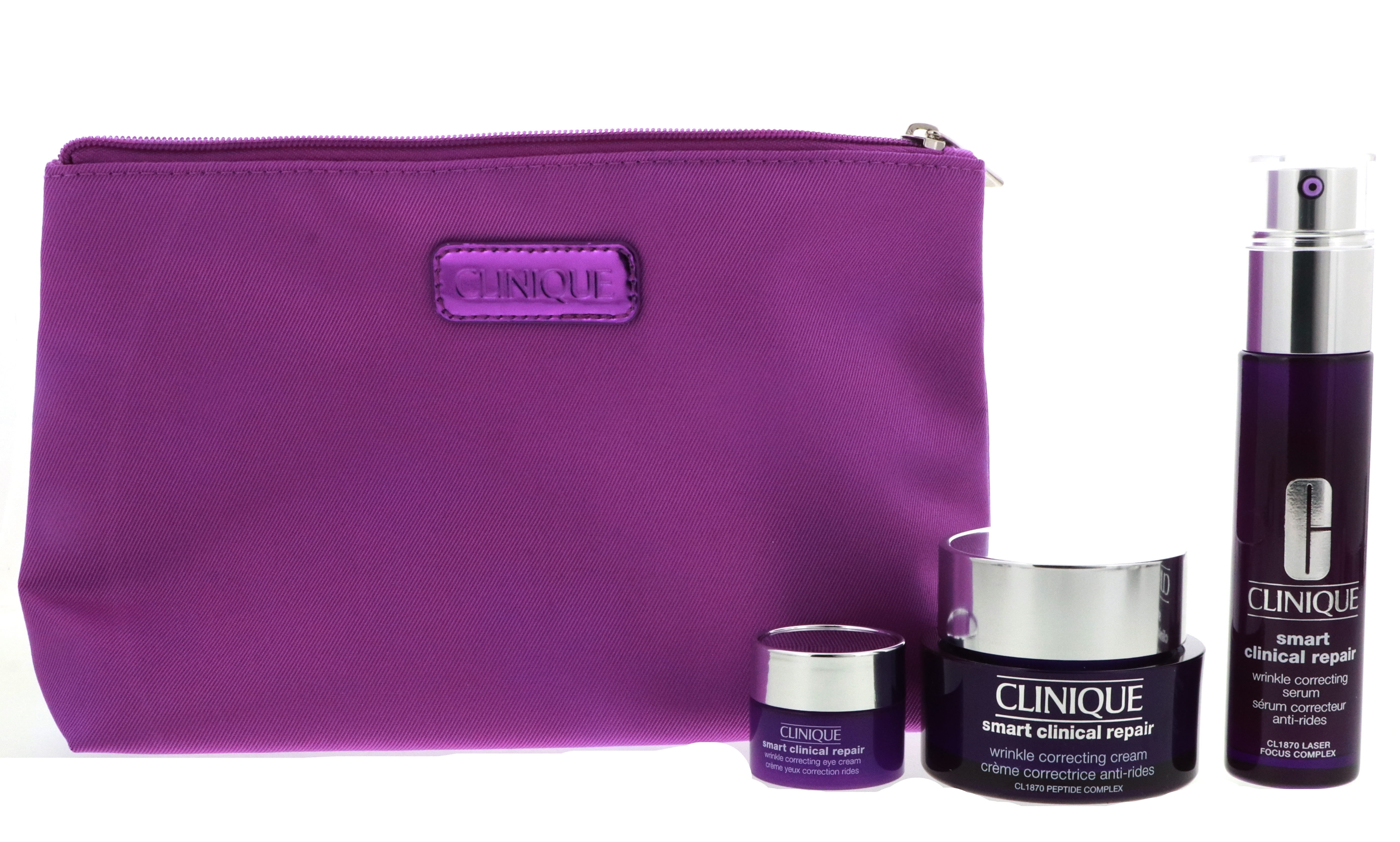 Clinique Smart Clinical Repair Set (Wrinkle Correcting Serum 1 oz ...