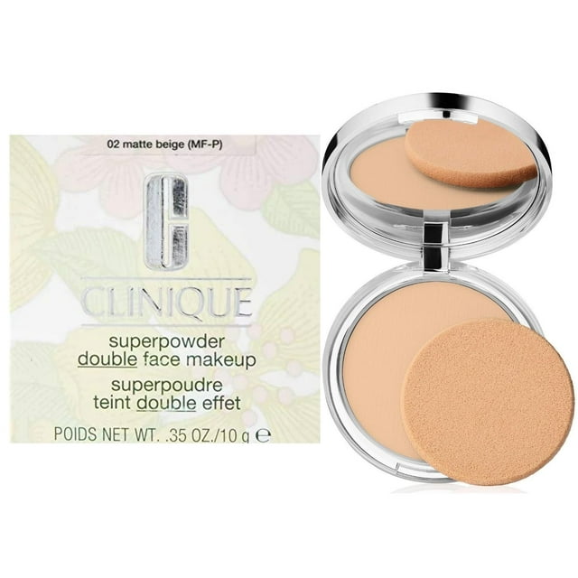 Clinique Superpowder Double Face Makeup Dry Combination Skin - 02 Matte ...