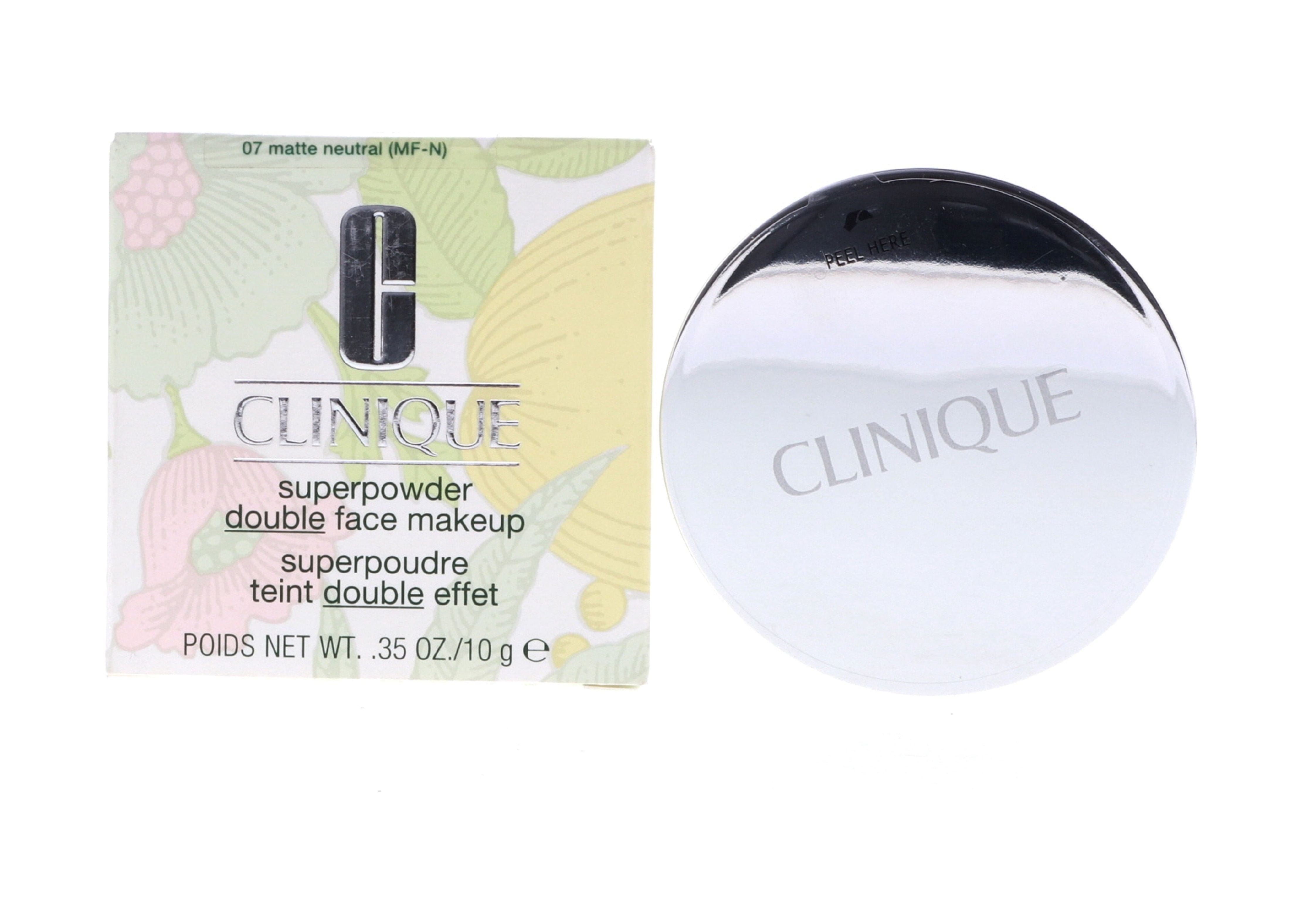 Clinique Superpowder Double Face Makeup, No.07 Matte Neutral, 0.35 oz ...