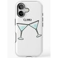 Clink Simple Celebration Word Phone Case for iPhone 17 16 15 14 13 12 ...