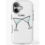 Clink Simple Celebration Word Phone Case for iPhone 17 16 15 14 13 12 ...